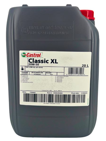 Castrol Classic XL 20W50 - 20 litri – WELUBE