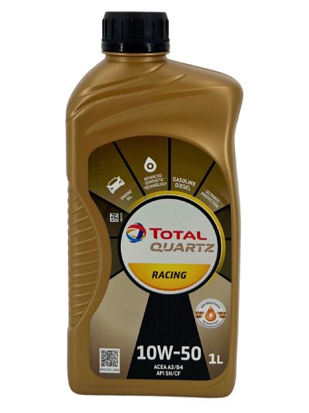 TOTAL Quartz RACING 10W50 - cartone 12 litri – WELUBE