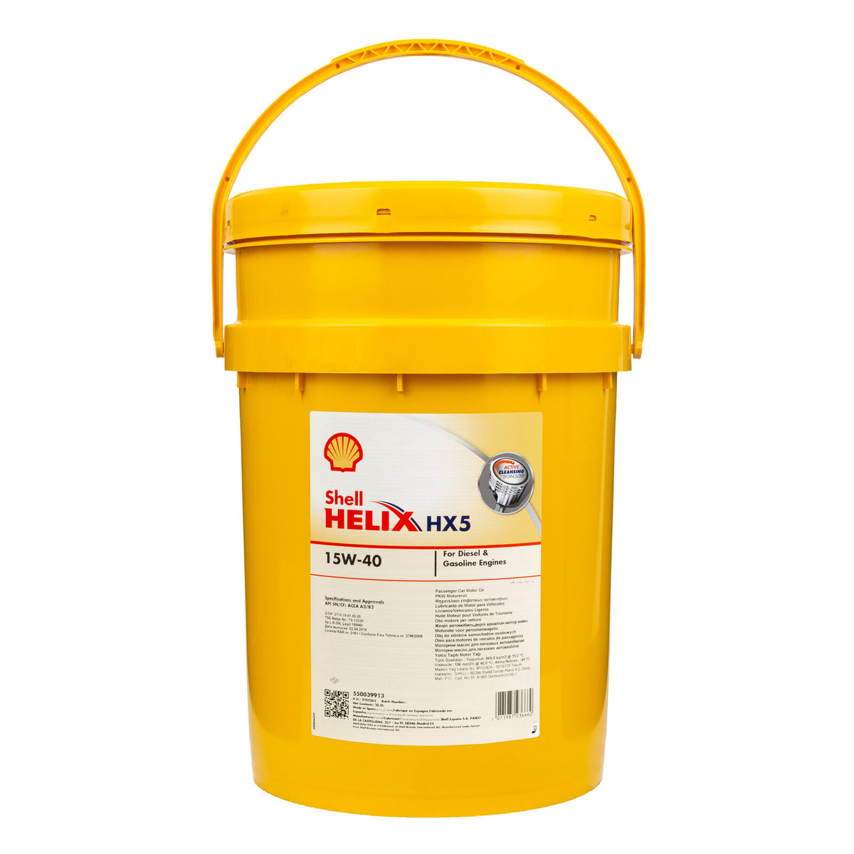 Shell Helix HX5 15W40 - 20 litri – WELUBE