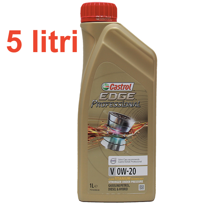 Castrol EDGE professional V 0W20 Volvo - 5 litri – WELUBE
