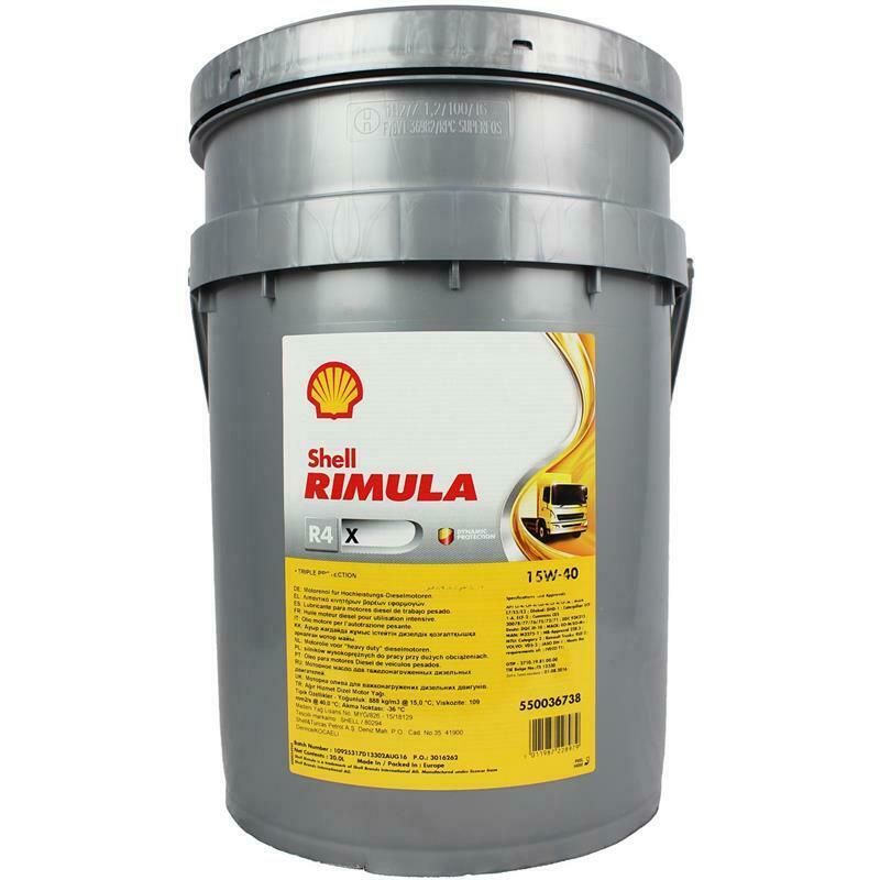 Shell Rimula R4 X 15W40 - 20 litri – WELUBE